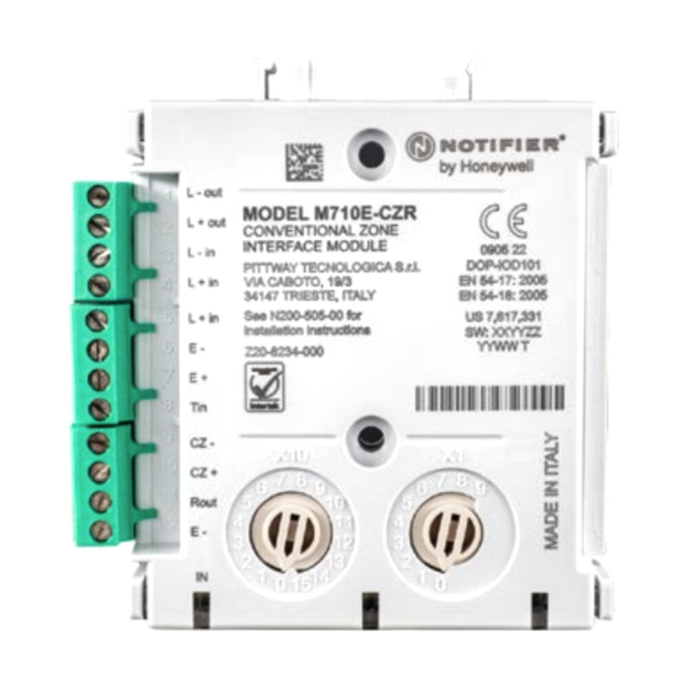 Fuente Alimentación NOTIFIER M710E-CZR Sistemas Analógicos - Serior