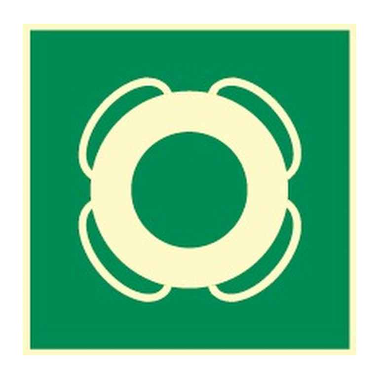 Señal / cartel OMI marítima — Bomba contra incendios de emergencia ...